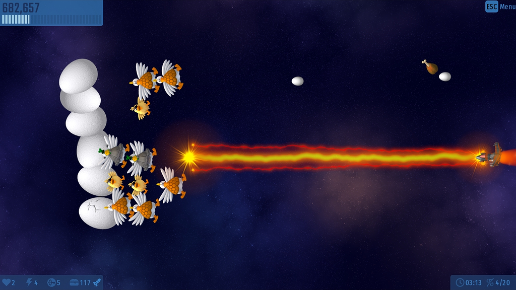 Regarding Laser Cannon Length (Feedback #2) - Early Access - Chicken ...