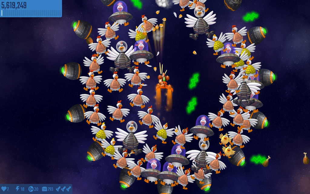 Epic and interesting waves - Early Access - Chicken Invaders Universe