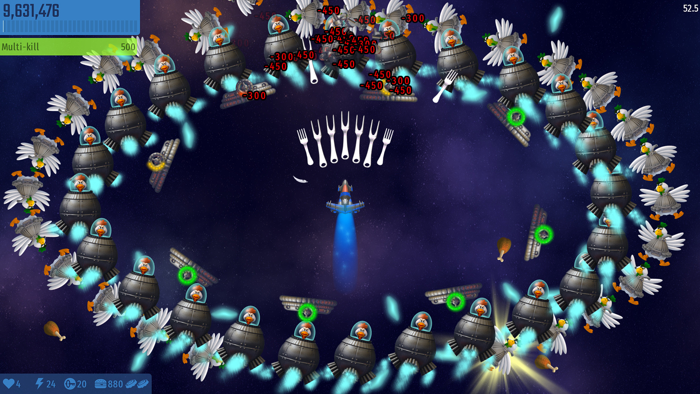 Epic and interesting waves - Early Access - Chicken Invaders Universe