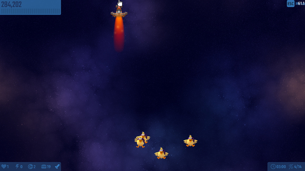 Cursor Bug - Early Access - Chicken Invaders Universe