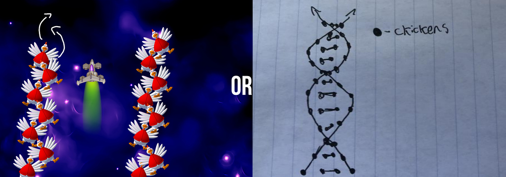 New Wave, Chicken DNA - Ideas - Chicken Invaders Universe