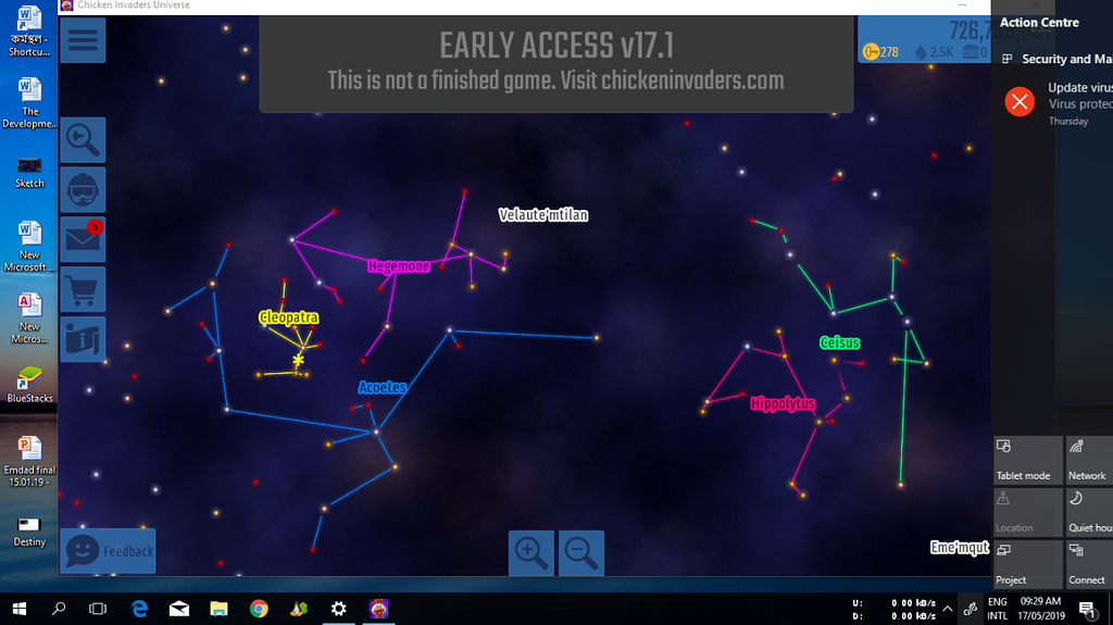 Question about exploring - Chicken Invaders Universe
