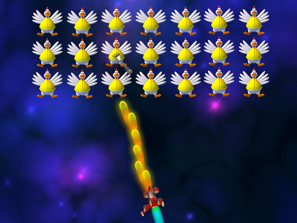 New Weapon: Cursor Type - Ideas - Chicken Invaders Universe