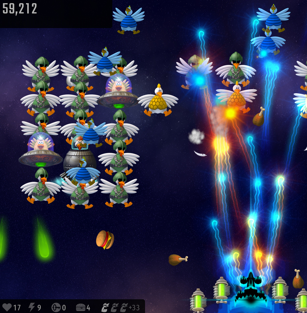 Early Access version 47 - Early Access - Chicken Invaders Universe