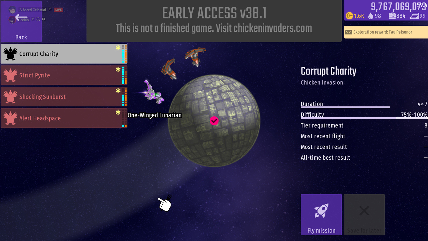 Funny mission codenames - Chicken Invaders - Chicken Invaders Universe