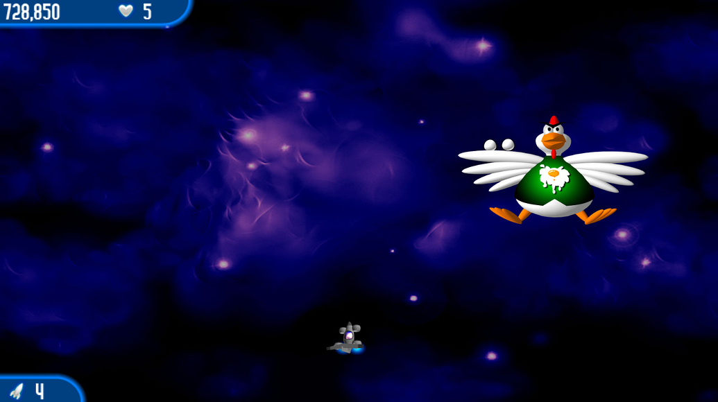 Squawk Block missions boss - Early Access - Chicken Invaders Universe