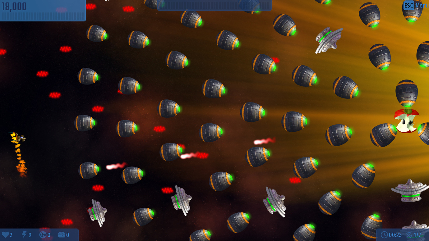 New boss gameplay - Early Access - Chicken Invaders Universe