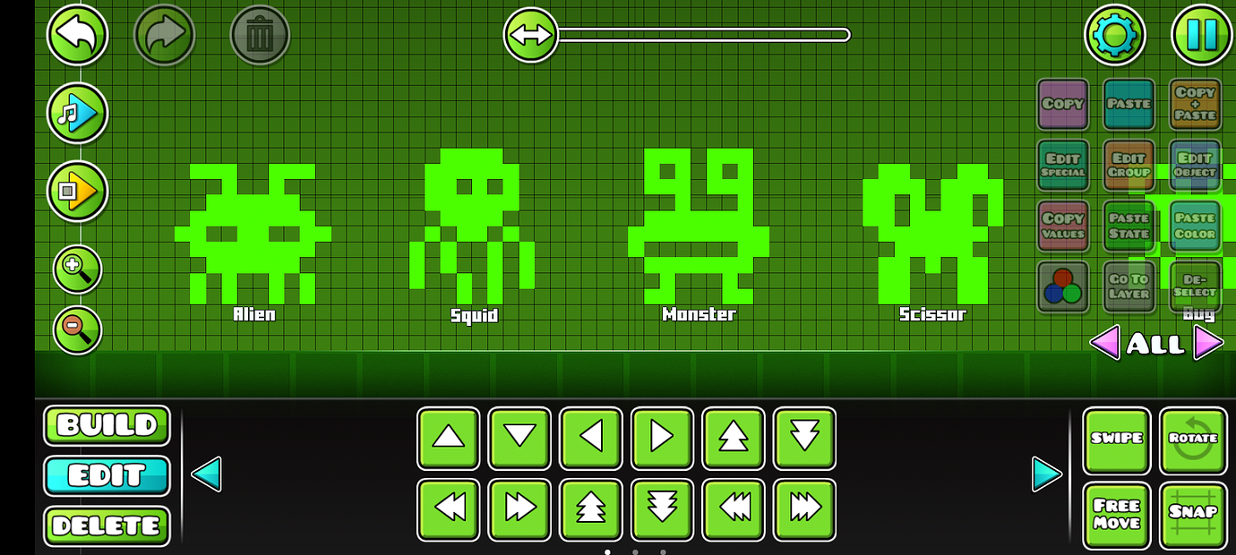 Retro Invaders remade in Geometry Dash - Chicken Invaders - Chicken ...