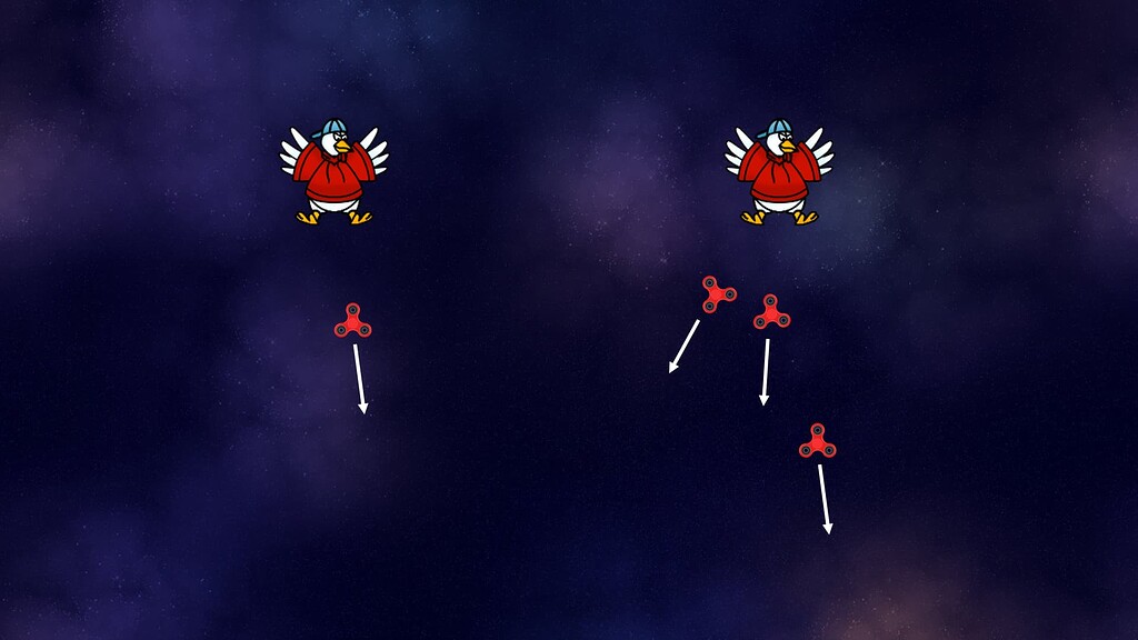 Enemy Idea #2: Spinner Player - Ideas - Chicken Invaders Universe