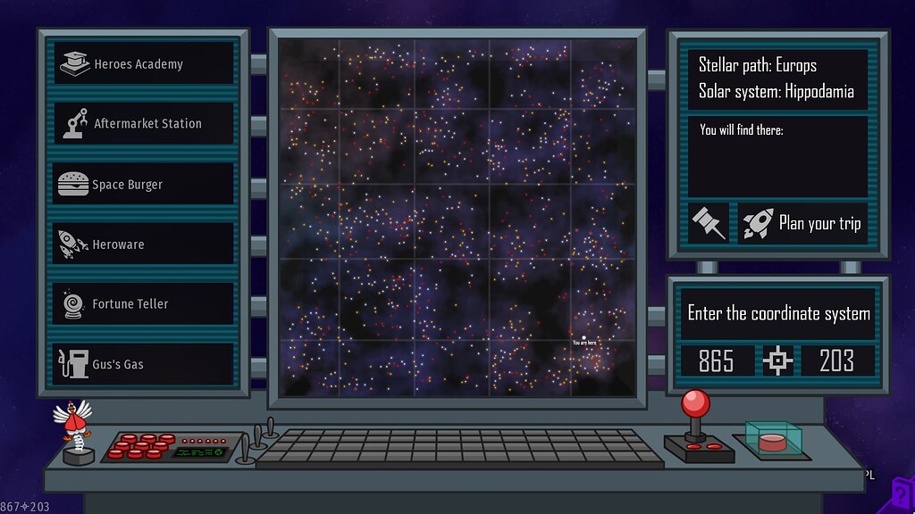 Galaxy Map [search] - Ideas - Chicken Invaders Universe