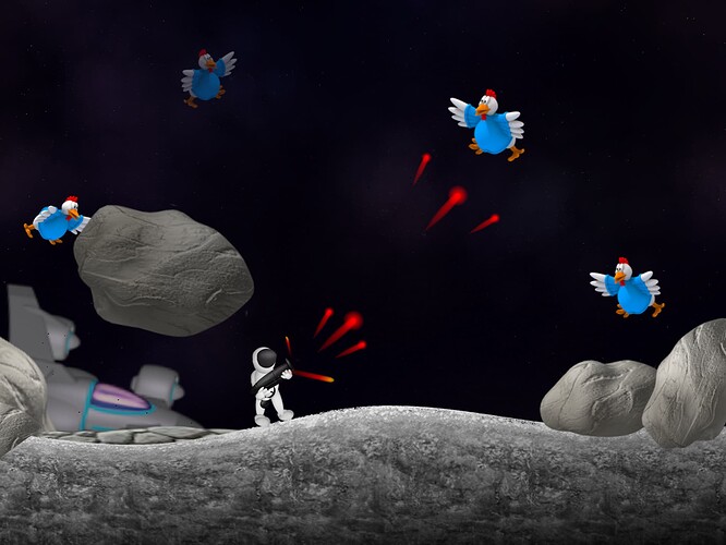 Platformer Mode Concept - Ideas - Chicken Invaders Universe