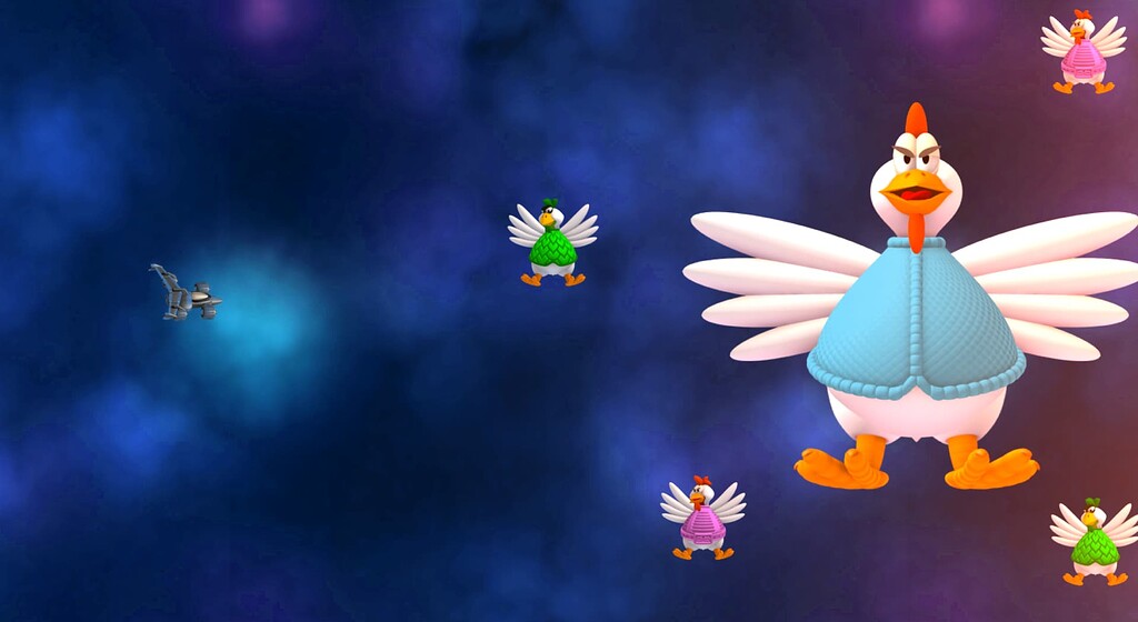 Yolk Star bossfight, reimagined (NOT MEANT FOR CIU, JUST SOMETHING COOL ...
