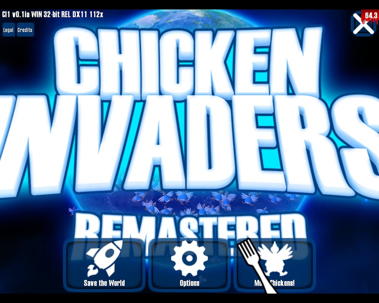 🐔 Chicken Invaders 1 Remastered #11 - CIU development - Chicken ...