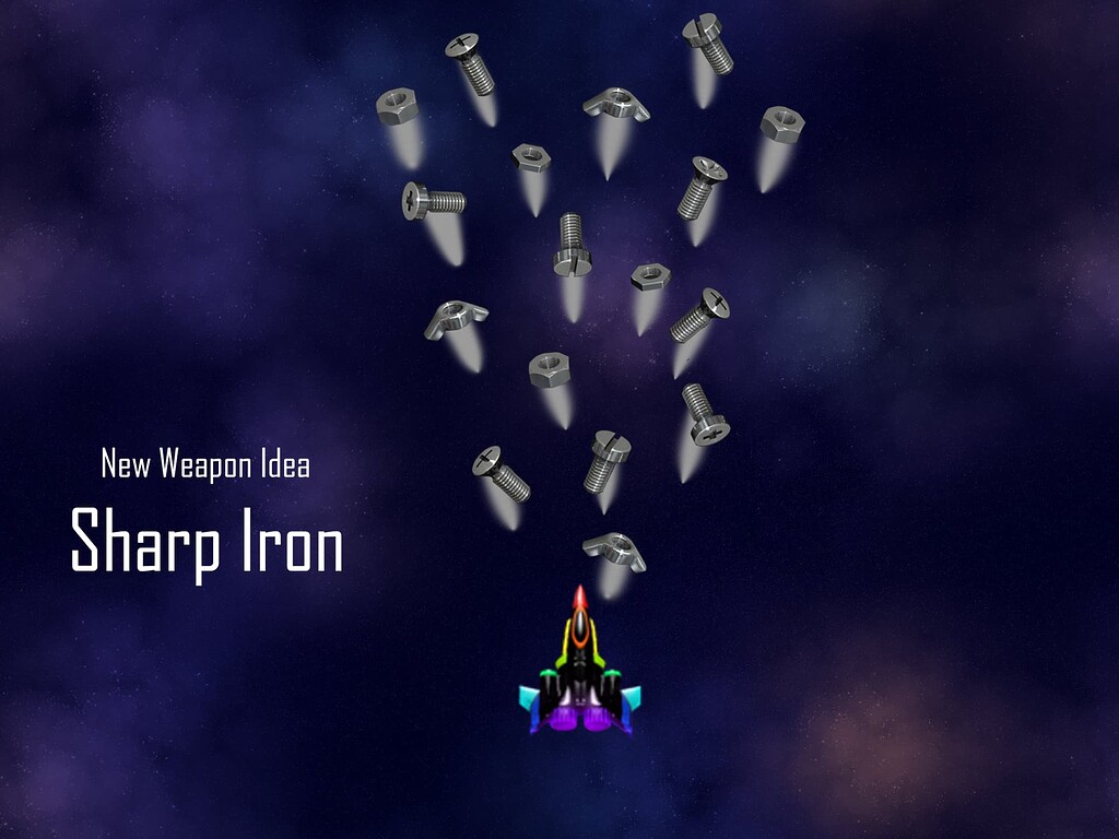 New Weapon Idea: Sharp Iron - Ideas - Chicken Invaders Universe