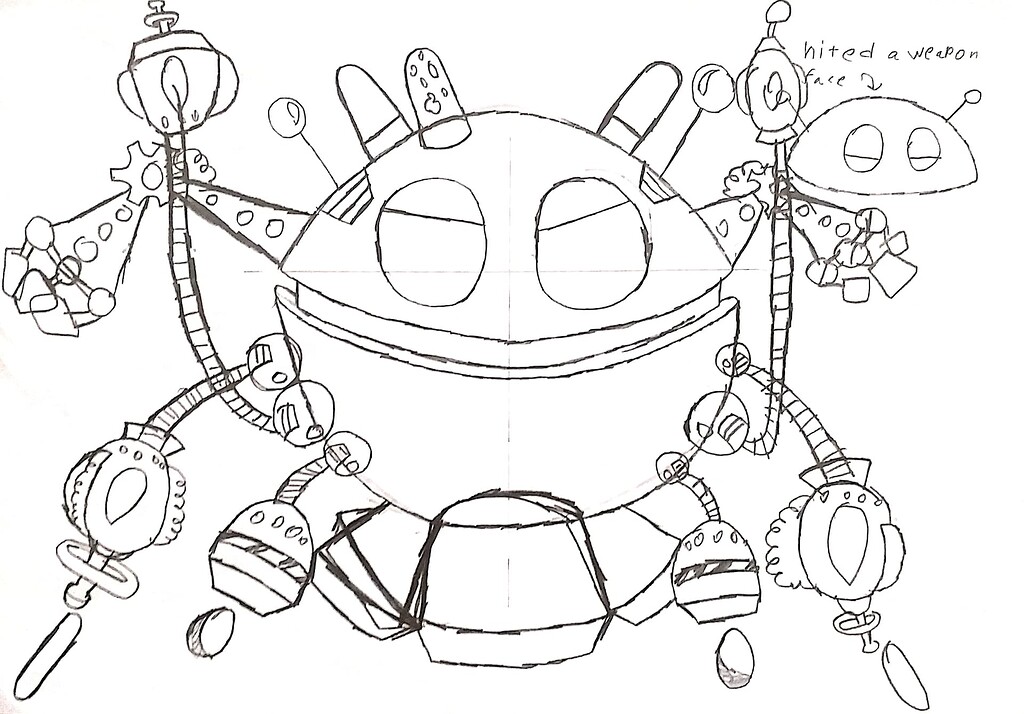 New Bosses for Space Burger Droid Level - Ideas - Chicken Invaders Universe