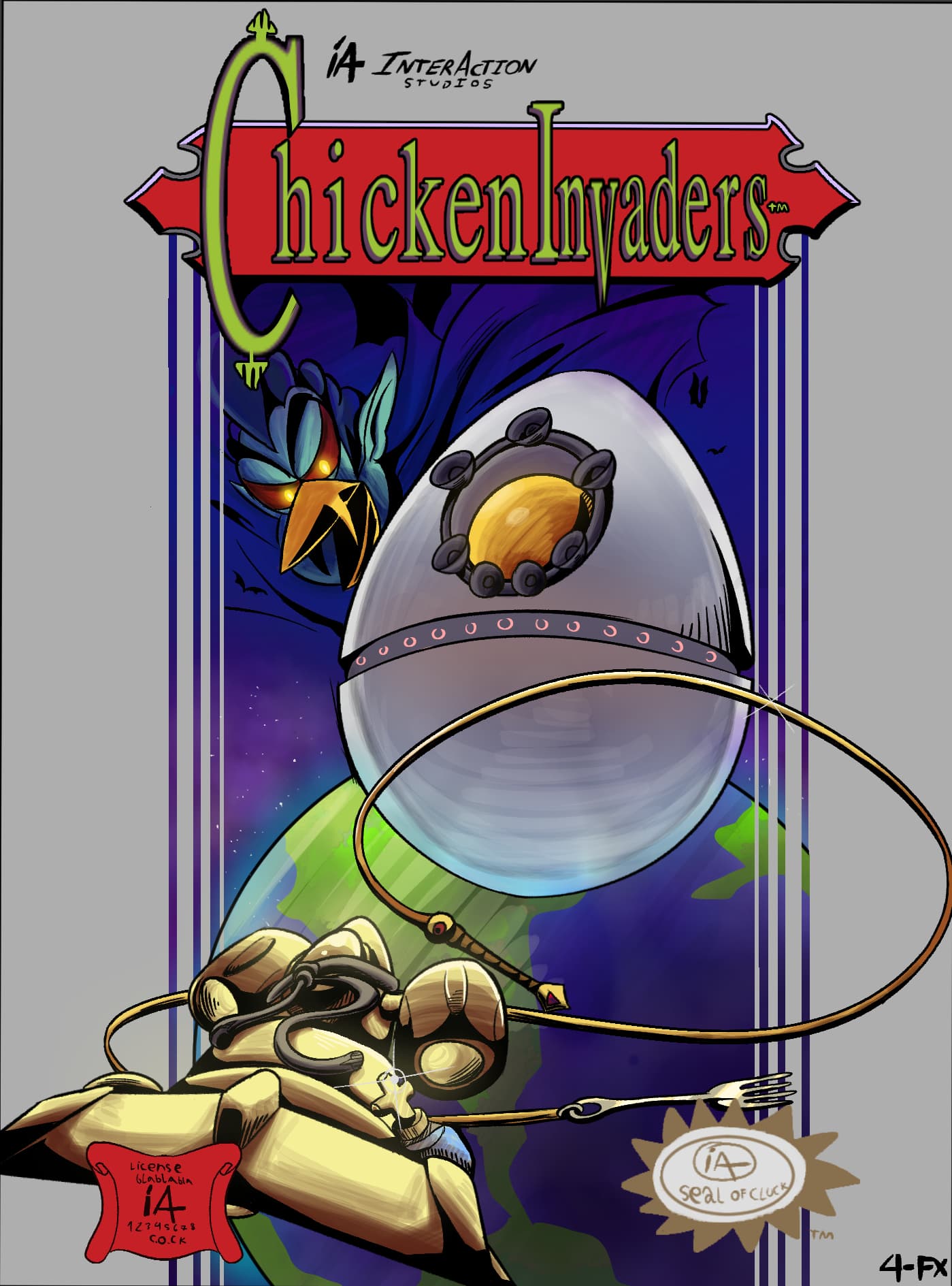 Post your Chicken Invaders artwork! - #4935 by KILLTECHPEACHY - Chicken ...