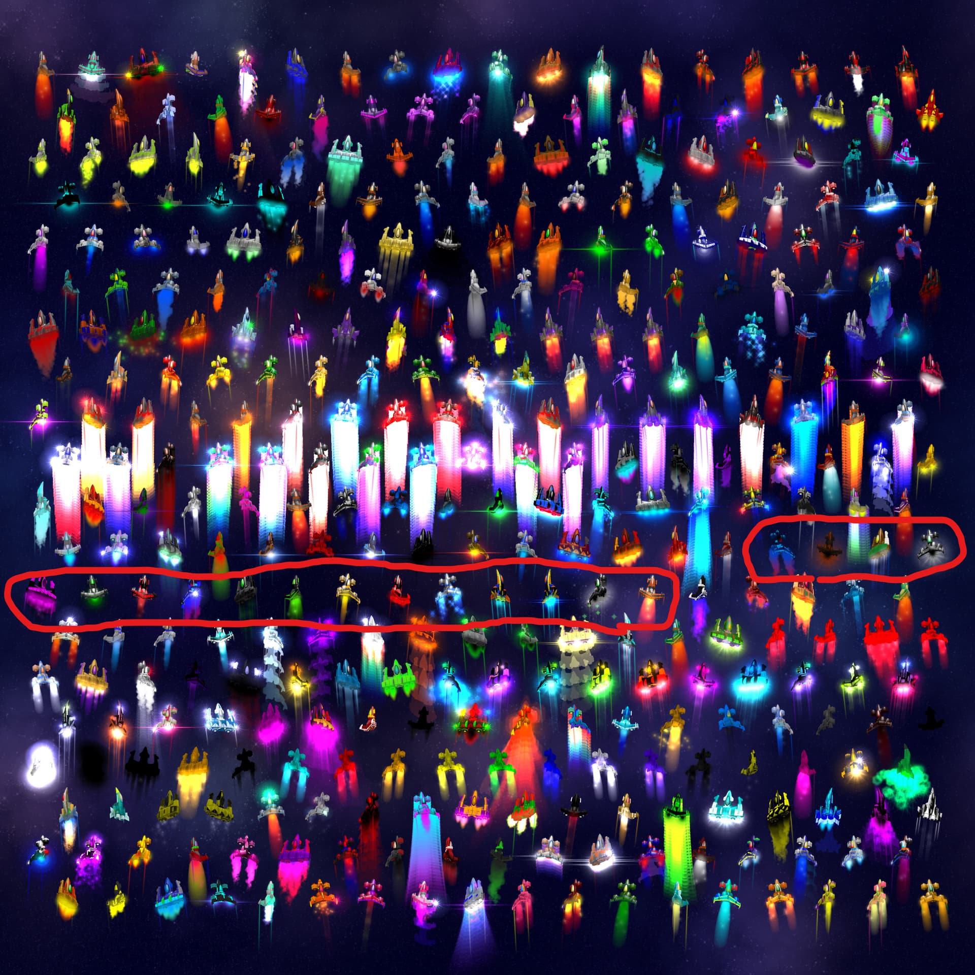 🚀 Spacecraft Showcase 2123 - CIU development - Chicken Invaders Universe