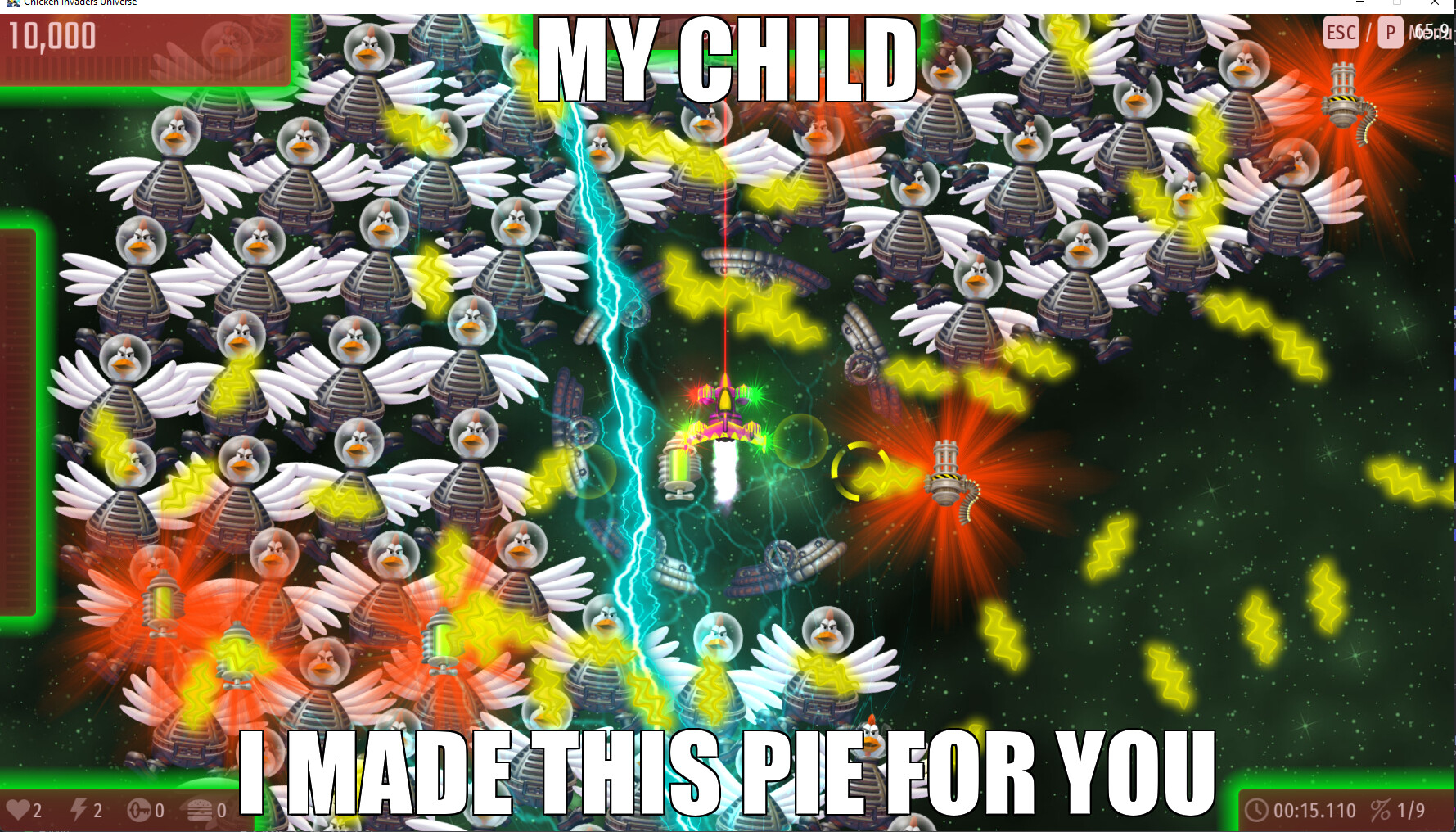 Chicken Invaders Memes V2 - #5087 by Arnav - Chicken Invaders - Chicken ...